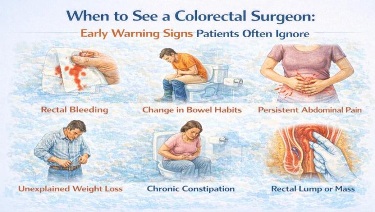 When to See a Colorectal Surgeon: Early Warning Signs Patients Often Ignore